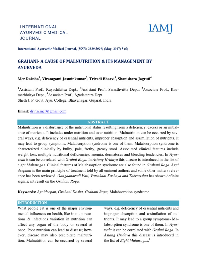 Grahani | PDF | Gastroenterology | Digestive System
