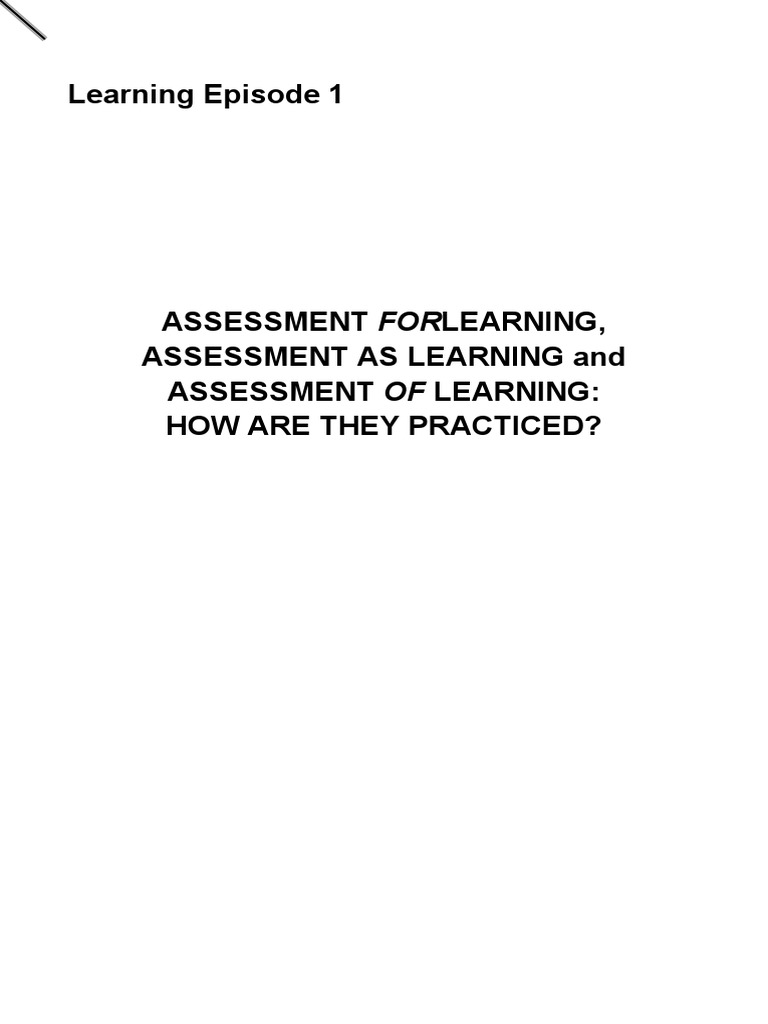 FS-5 Episode 1-9 - Combine | PDF | Educational Assessment | Multiple Choice