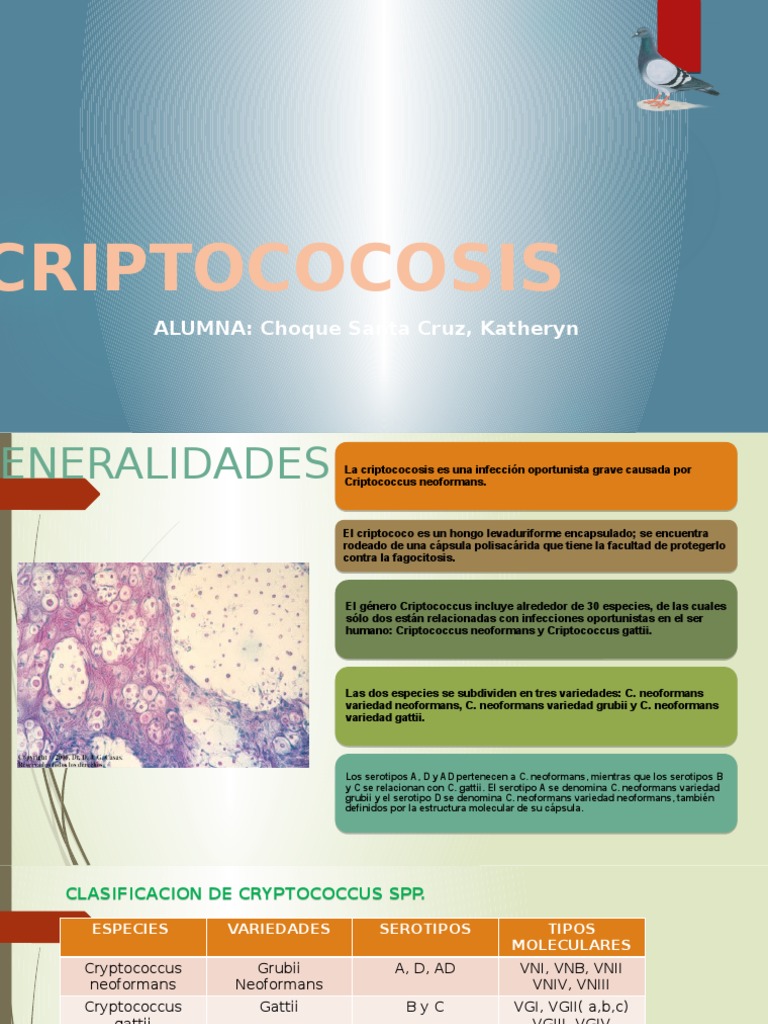 CRIPTOCOCOSIS | PDF | Meningitis | VIH / SIDA
