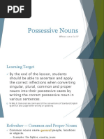 Possessive Noun Hunt | PDF
