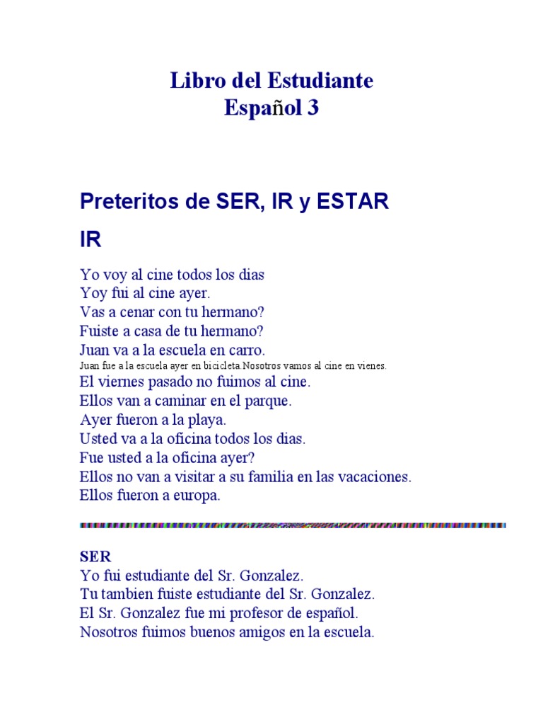 Student Book Spanish 3 PDF | PDF