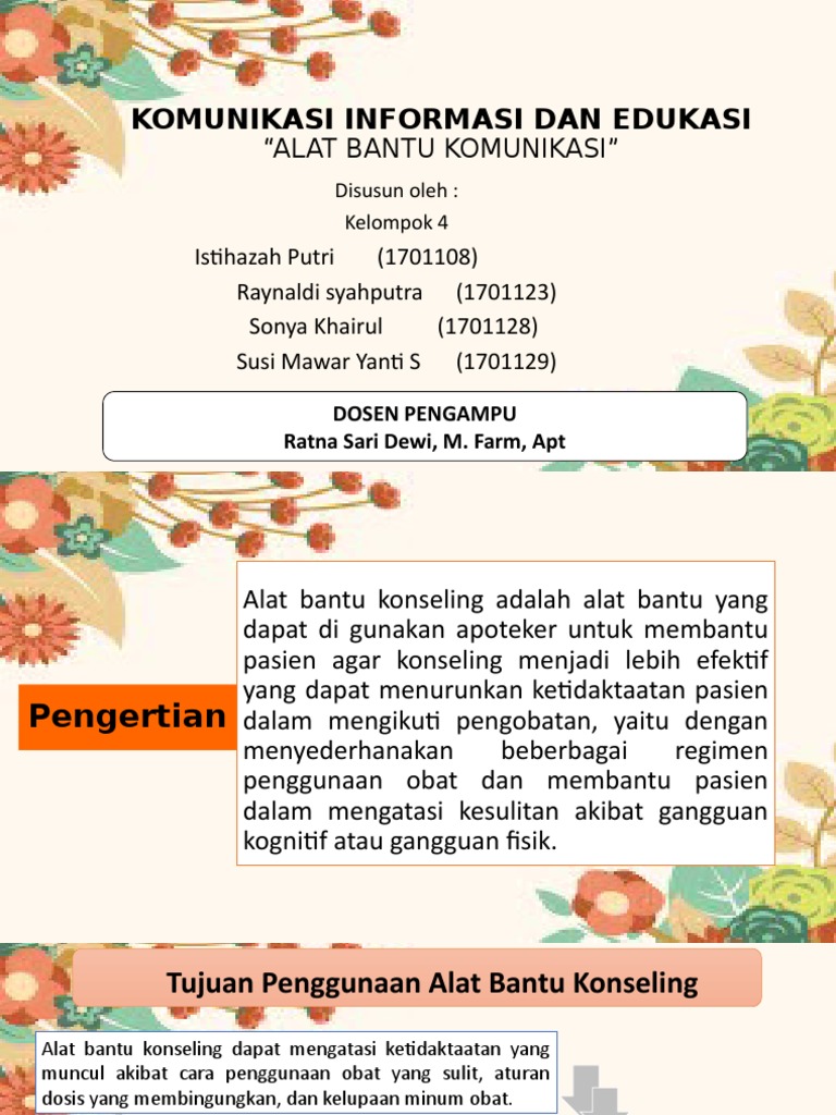 Alat Bantu Komunikasi - Kel 4 - Si.6c-1 | PDF Alat Bantu Komunikasi - Kel 4 - Si.6c-1 | PDF