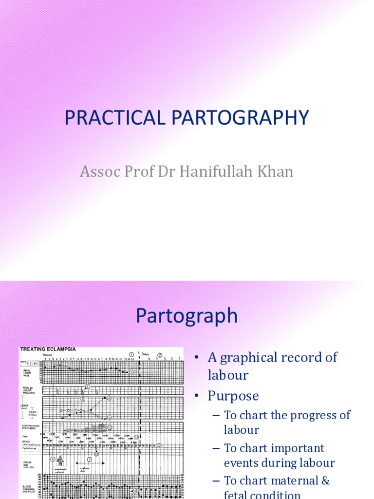 Practical Partography: Assoc Prof DR Hanifullah Khan | PDF | Childbirth ...