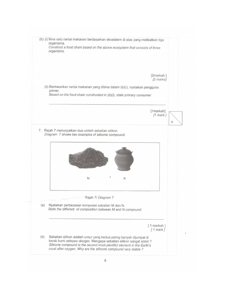 Reactivity of Metal & Thermochemistry Question PDF | PDF | Chemical ...
