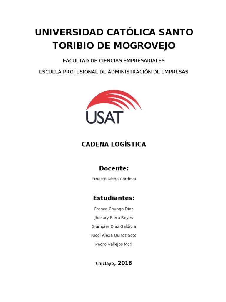 Word Logistica | PDF | Logística | Mercado (economía)
