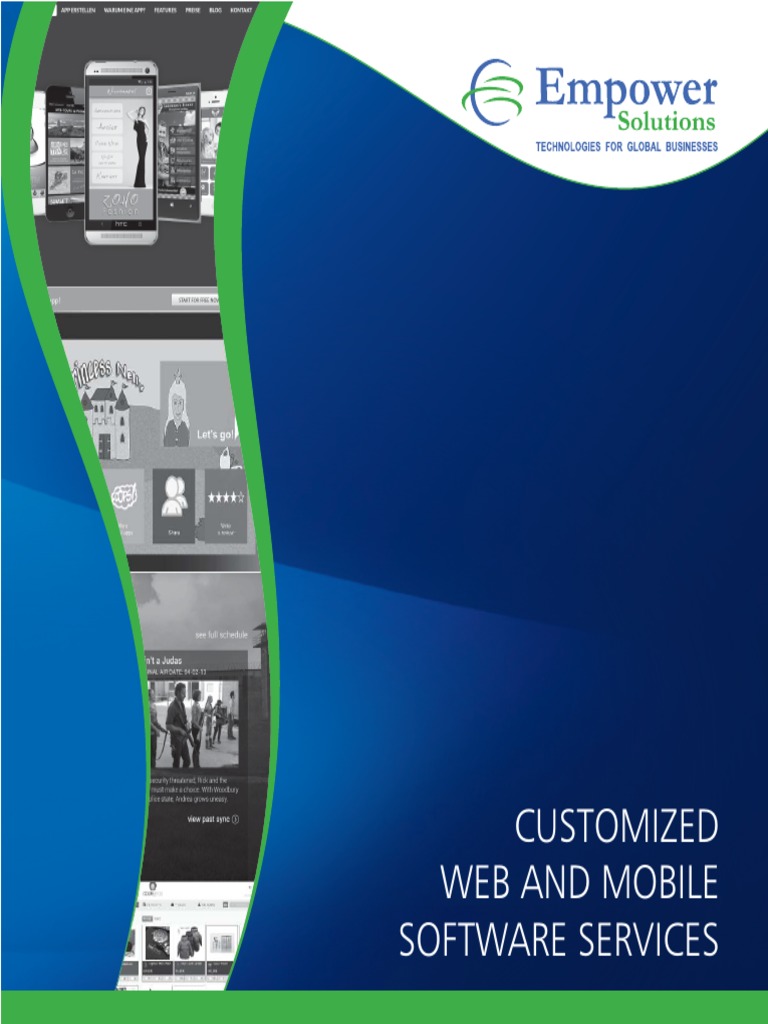 Empower Solutions Company Brochure | Download Free PDF | Mobile App ...