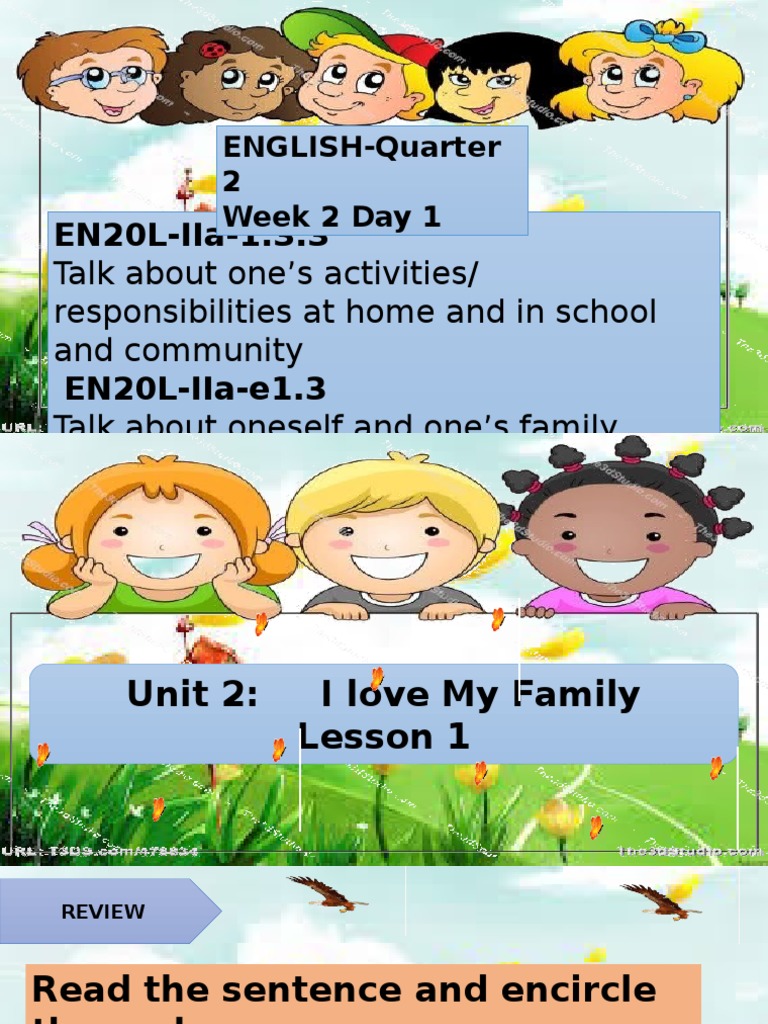English-Quarter 2 Week 2 Day 1: En20L-Iia-1.3.3 | PDF | Spider | Books
