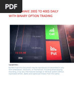 Beginners Binary Options Course Ebook | PDF | Option (Finance) | Financial Markets