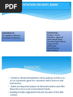 HDFC Bank Vision and Mission Statement | PDF | Banks | Taxes