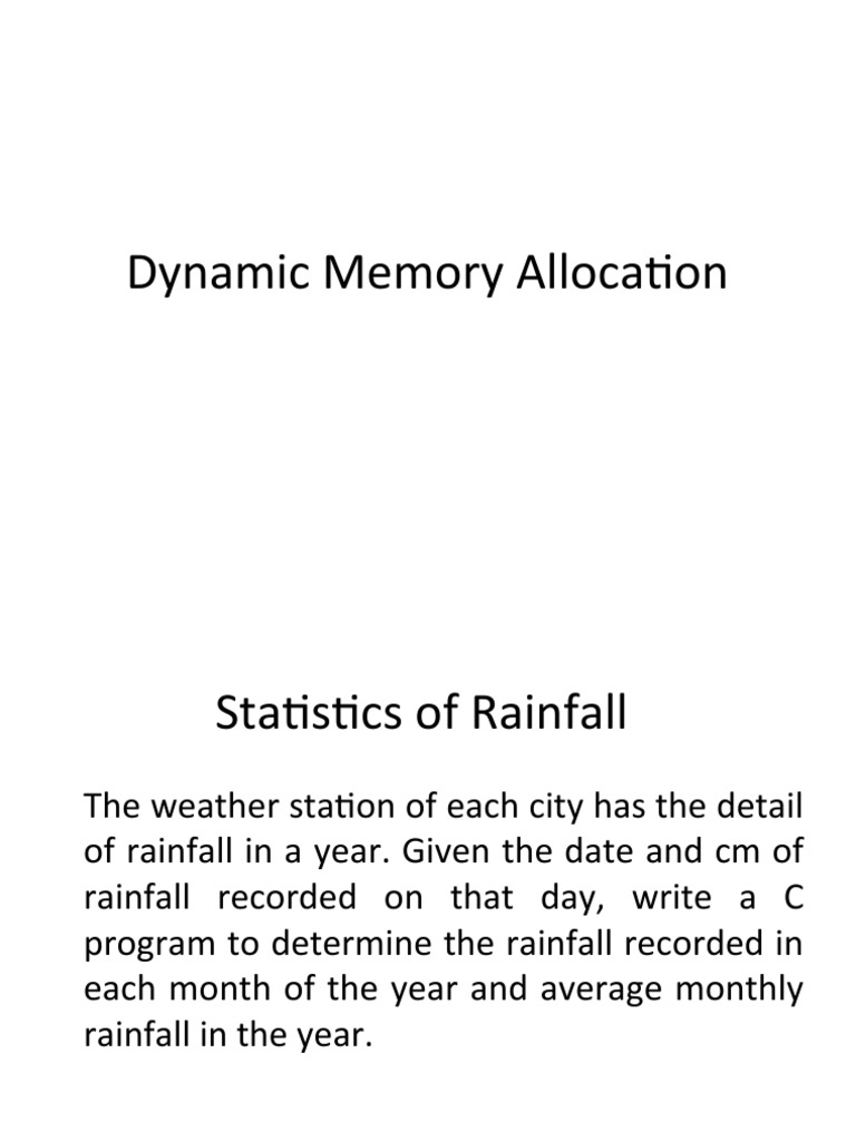 Static vs Dynamic Memory Allocation | PDF | Pointer (Computer ...