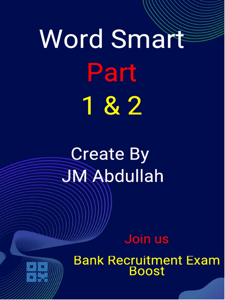 Word Smart Part 1 2 | PDF