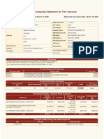 NPS Transaction Statement For Tier I Account: Current Scheme Preference ...