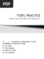Answer Key - ToEFL ITP Practice Test | PDF