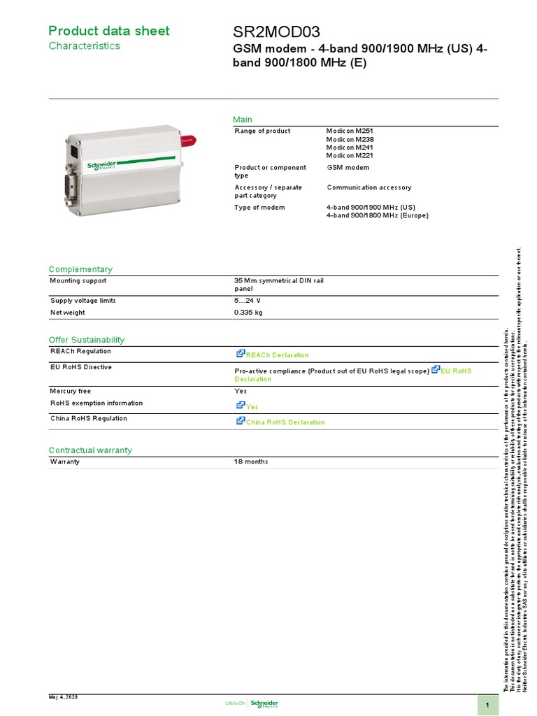 Modicon M251 RETURN Modicon M238 RETURN Modicon M241 RETURN Modicon M221 SR2MOD03 Document | PDF ...