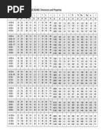 HEA Beam Dimensions and Weights | PDF