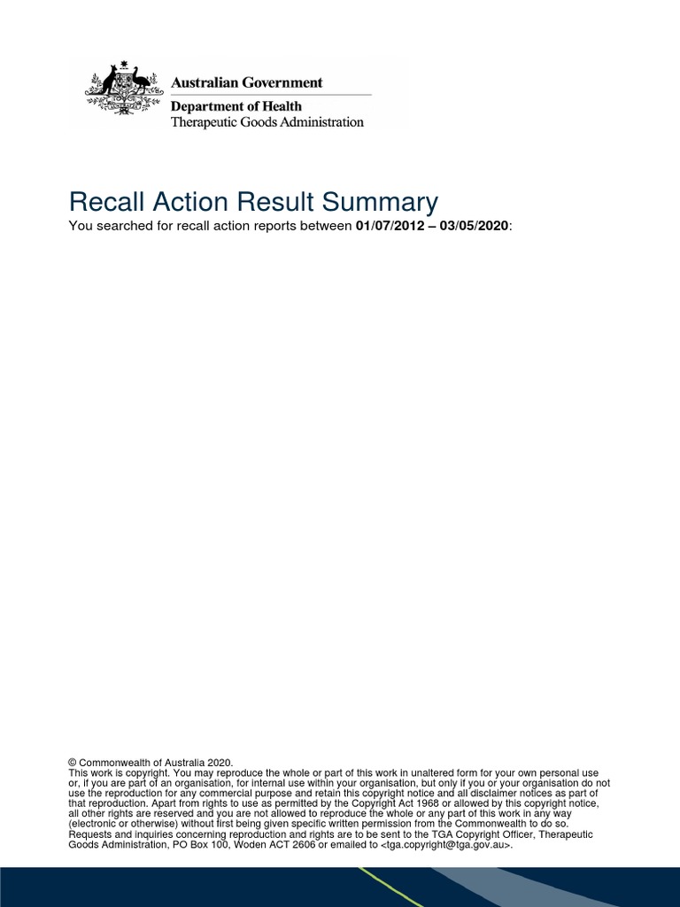 Arn Report List 20200505 | PDF | Medical Device | Medical Equipment