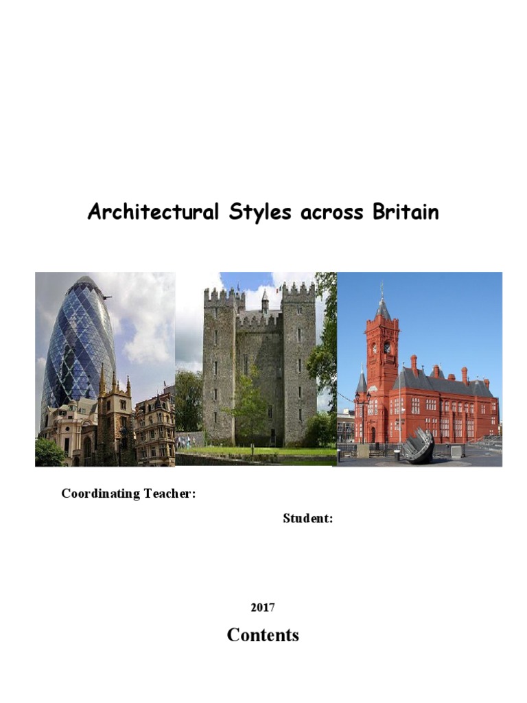 Architectural Styles in Britain Explained | PDF | Architectural Design ...