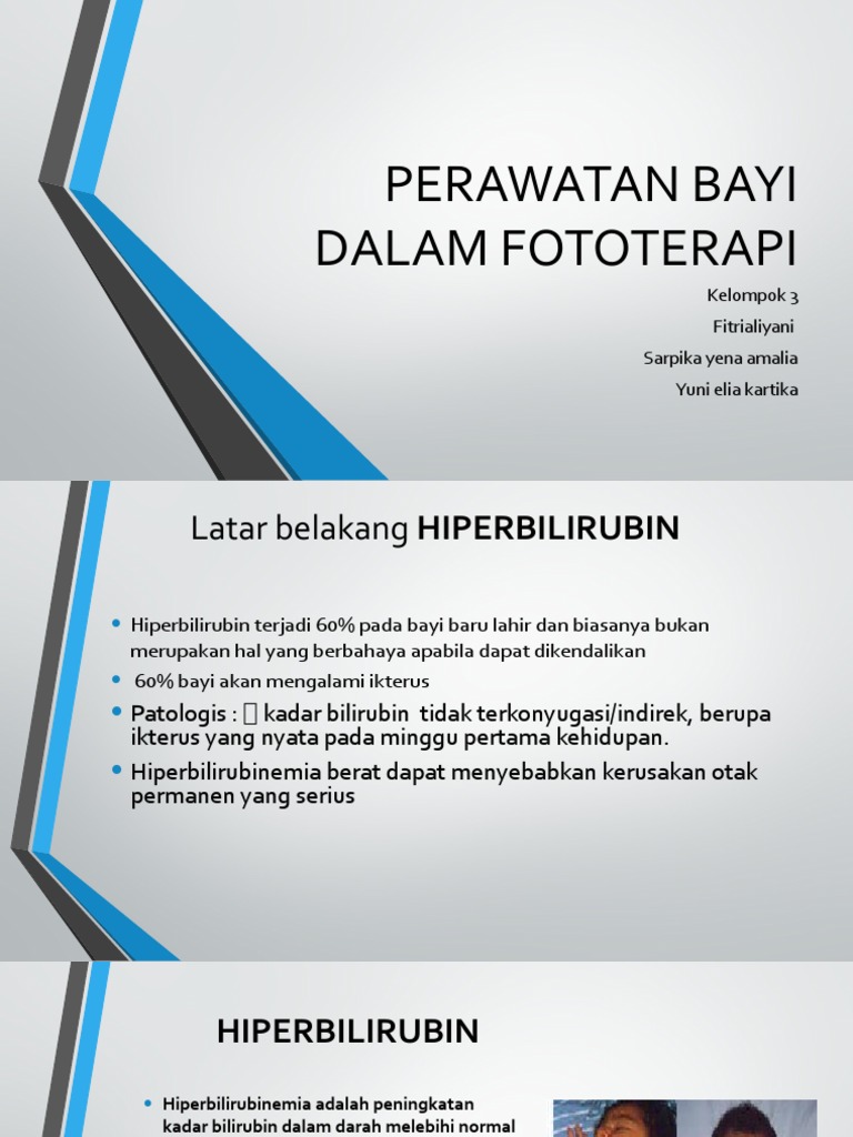 Perawatan Bayi Dalam Fototerapi | PDF