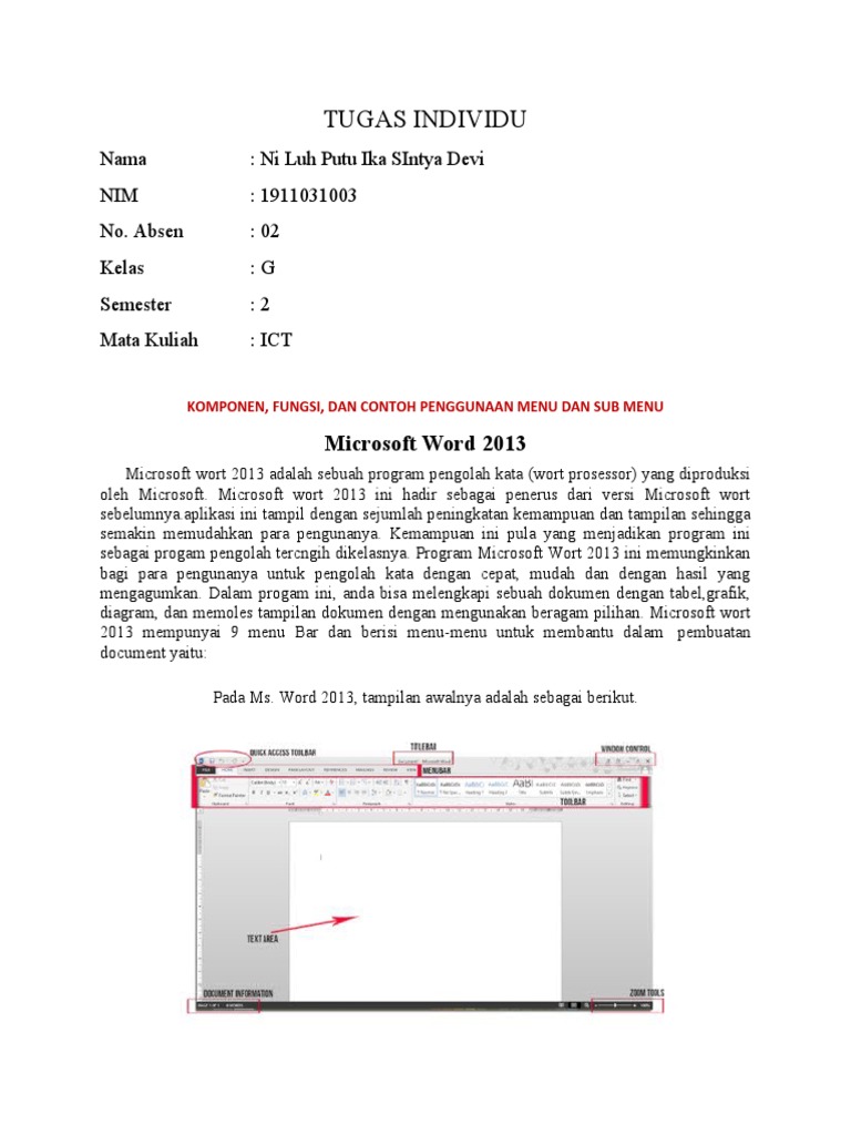 Ict Word | PDF
