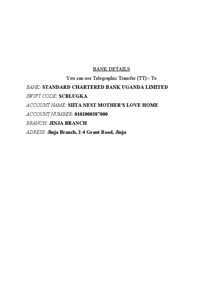 Bank Details | PDF