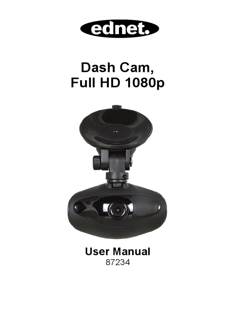 Dash Cam, Full HD 1080p: User Manual | PDF | Computer File | Personal ...