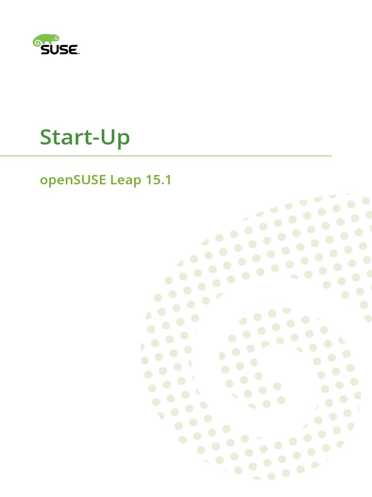 Book Opensuse Startup Color En Pdf Booting Desktop Environment