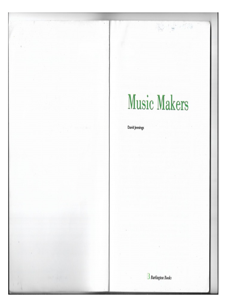 Music Maker Chapters 1-2 | PDF