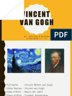 Vincent van Gogh Worksheet | PDF