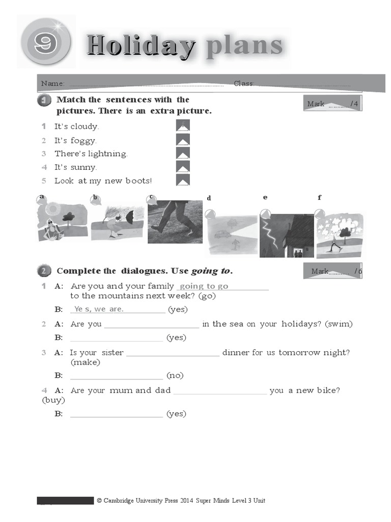 U9 Unit Test. English | PDF