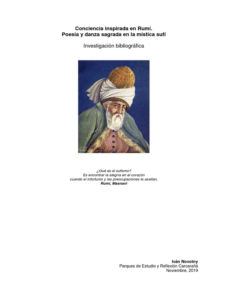 Ivan Novotny Conciencia Inspirada en Rumi Parque Carcarana PDF | PDF ...