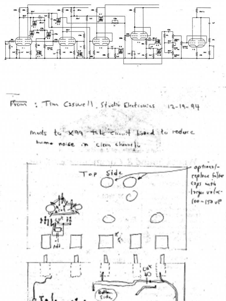 Soldano x99 Schematic | PDF