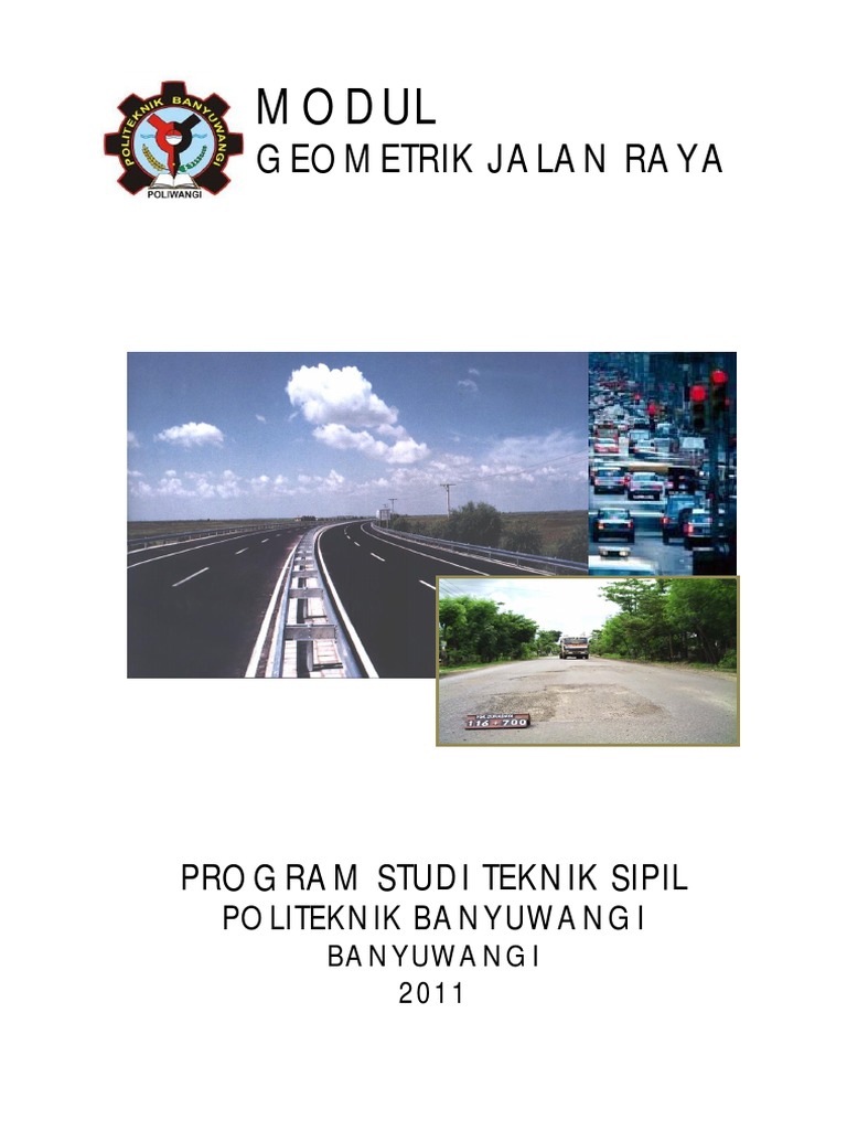 Modul Geometrik Jalan Raya PDF | PDF