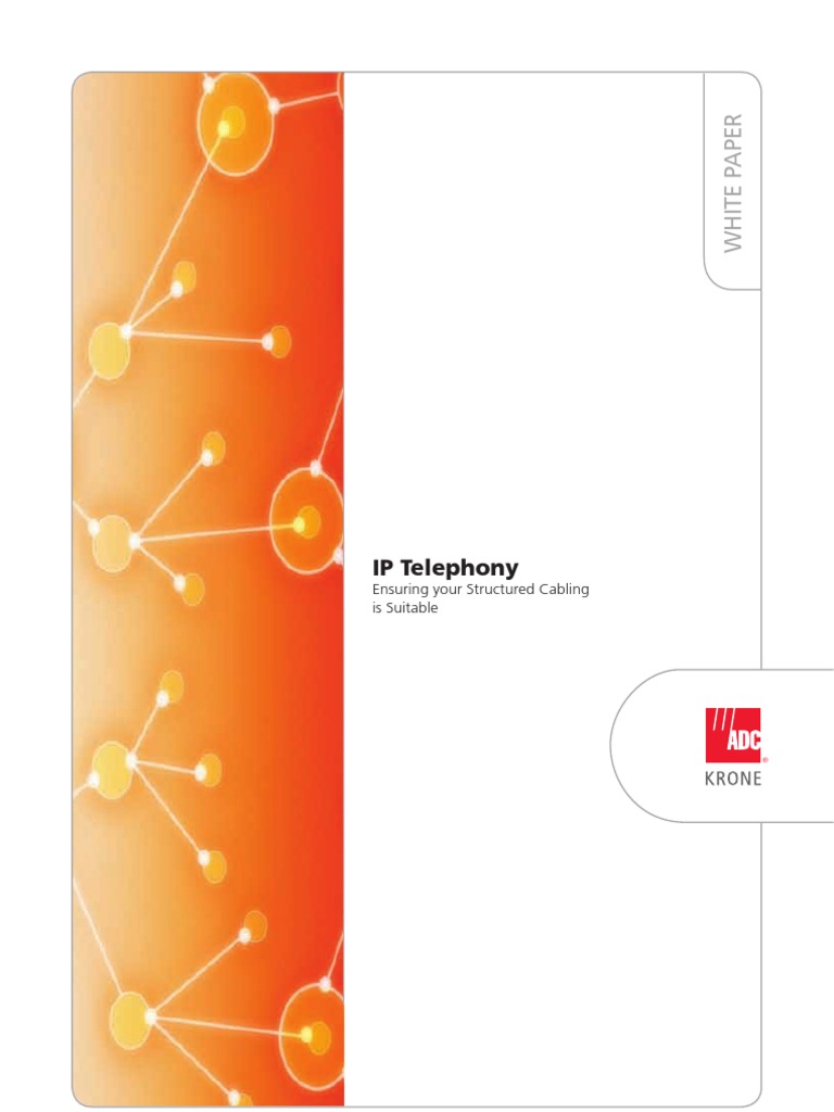 IP Telephony: Ensuring Your Structured Cabling Is Suitable | PDF ...