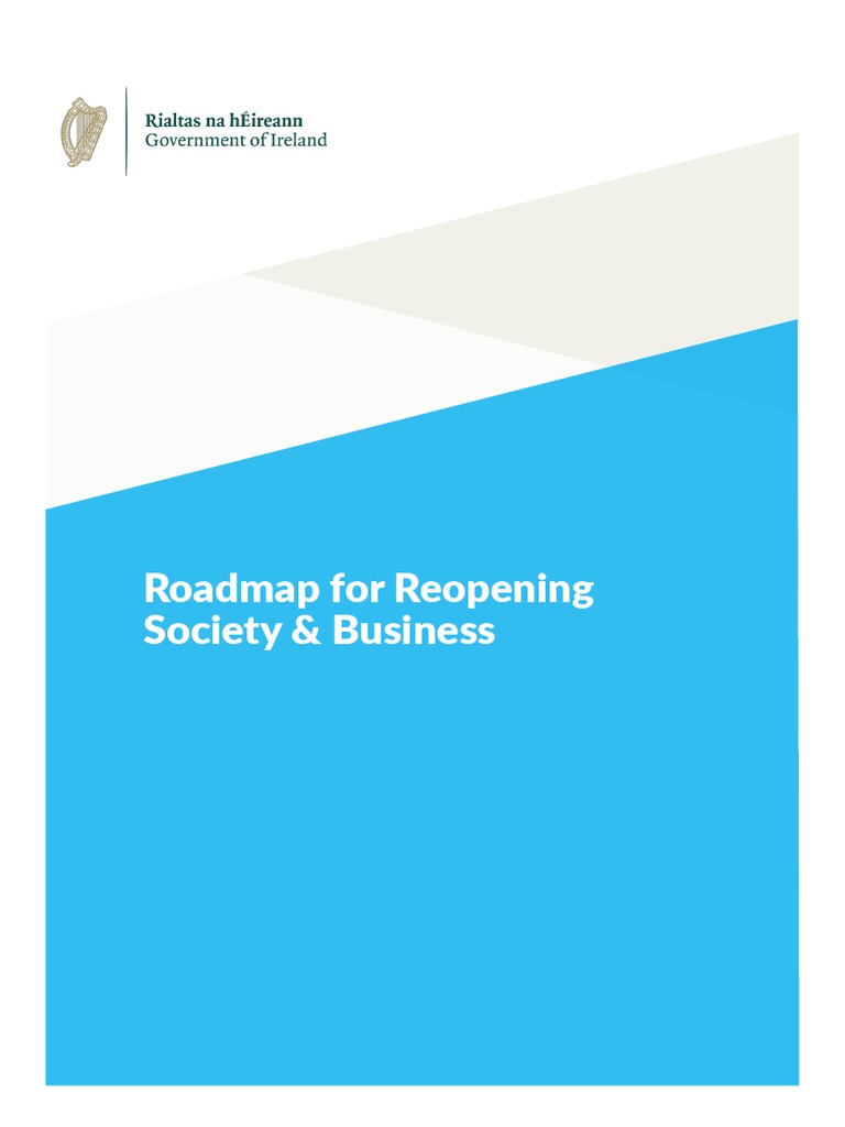 Ireland's COVID-19 Reopening Roadmap | PDF | Health Care | Public Health