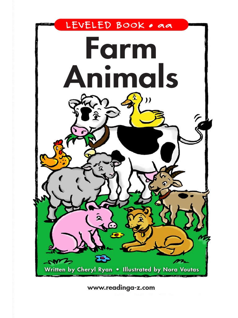 Farm Animals PDF | PDF | Food Industry | Domestication