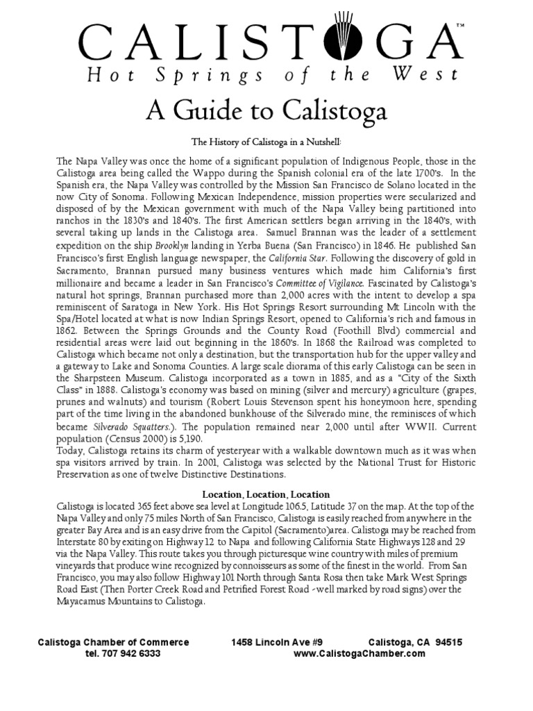 Cal Is Toga Relocation Guide | PDF | Business
