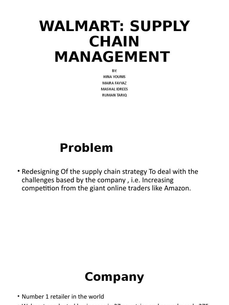 Walmart | PDF | Walmart | Retail