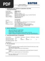 Gamazyme TDS Safety Data Sheet | PDF | Chemical Substances | Materials