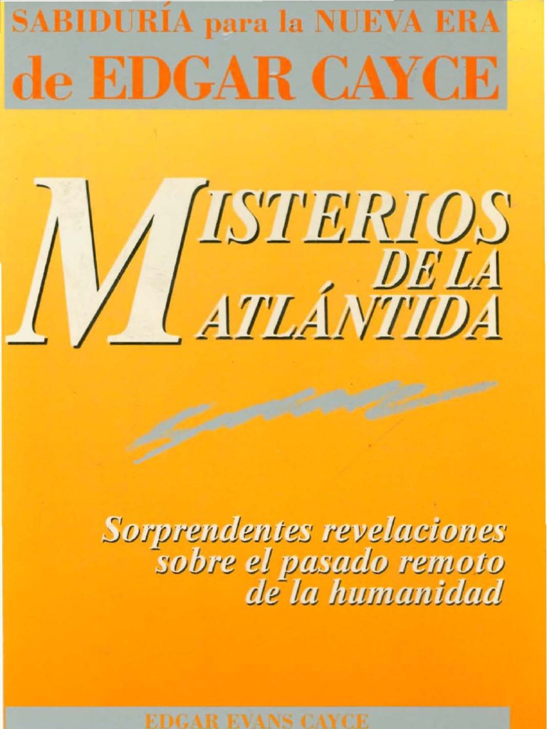 Edgar Cayce - Misterios de La Atlantida | PDF | Atlantis