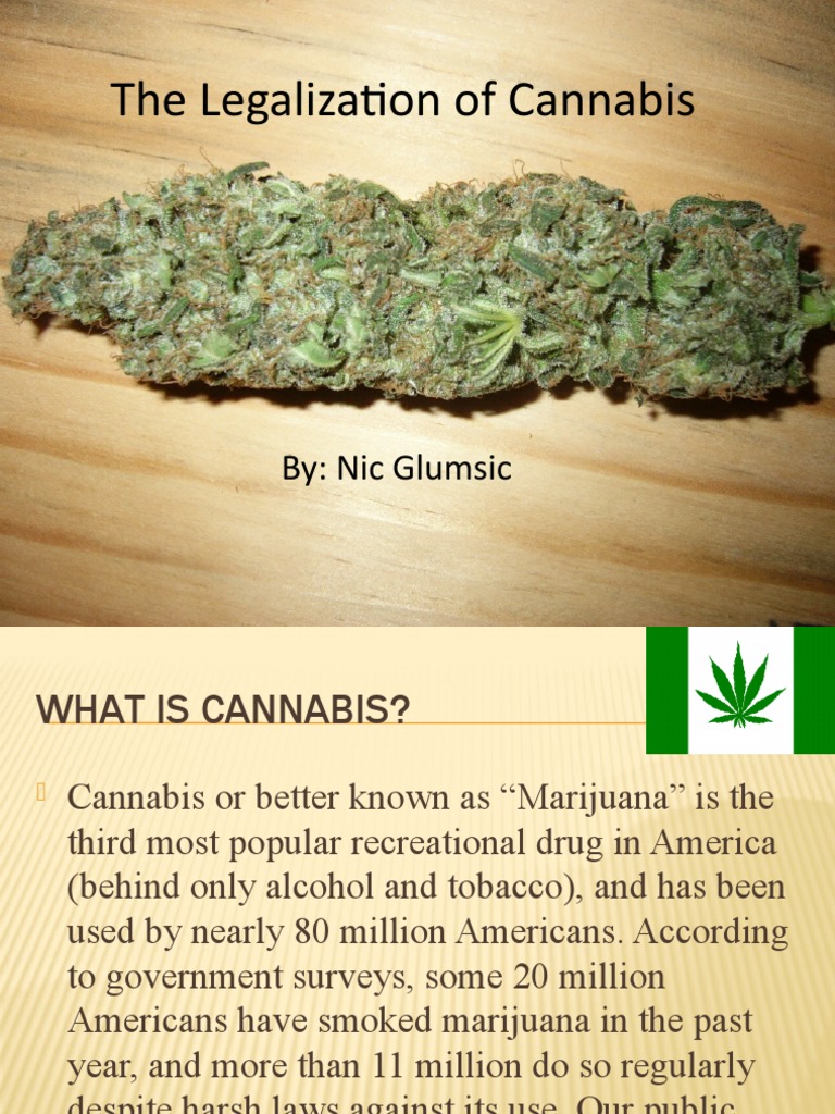 The Legalization of Cannabis | PDF | Cannabis (Drug) | Tobacco Smoking