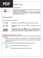 DTAPE DT50 Laser Distance Meter User Manual | PDF | Backlight | Metre