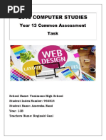 Year 12 Comp Project Rikansha | PDF | Computer Program | Programming