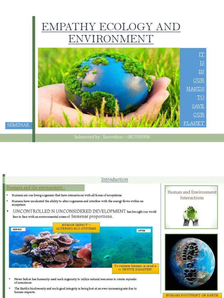 00 Empathy Ecology and Environment | PDF | Solar Energy | Nature