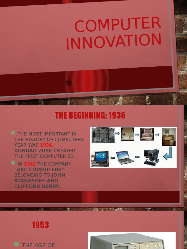 Computer Innovation | PDF | Personal Computers | Laptop