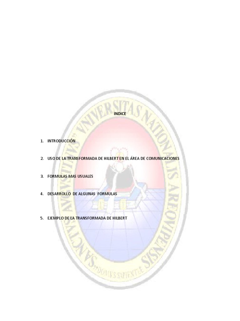Transformada de Hilbert-2 | PDF | Transformada de Fourier | Física
