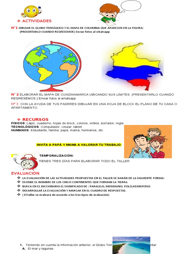 Hoja De Trabajo Del Mapa De La Historia