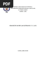 Uso de Las Siguientes Letra B, V, G, J, H, C, Z | PDF | Comunicación ...