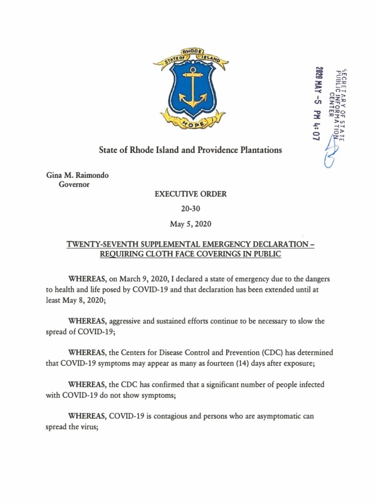 Executive Order | PDF | Public Health | Health Sciences