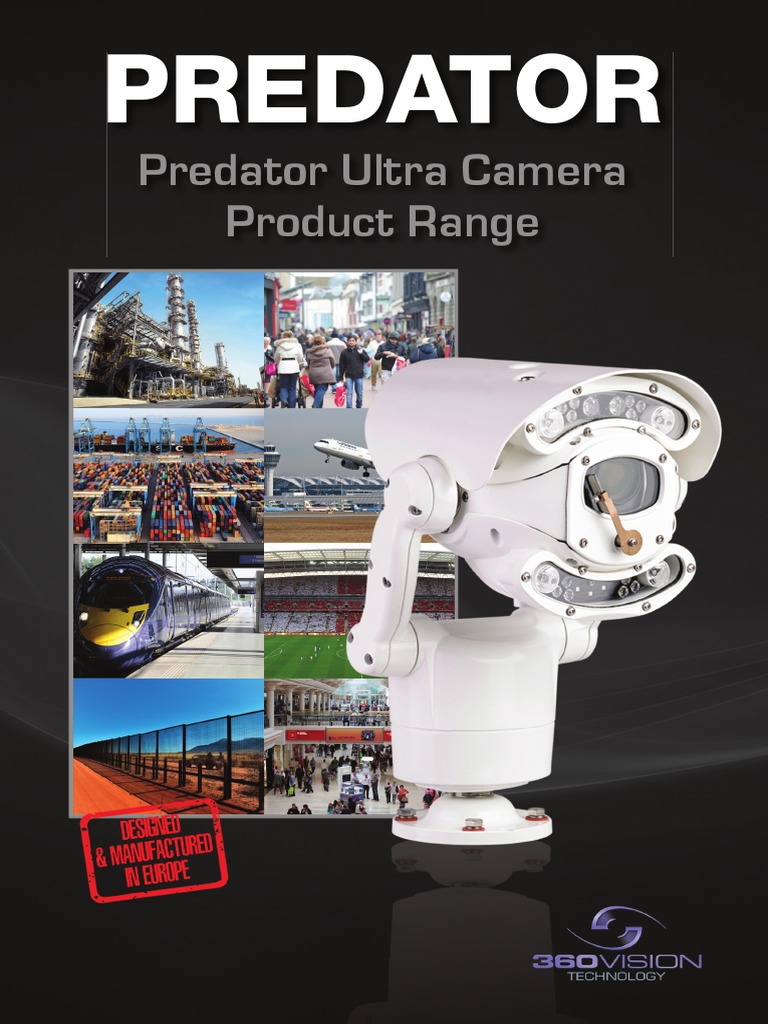 360 Vision - Predator Camera Range Brochure - PDF | PDF | Camera | Infrared