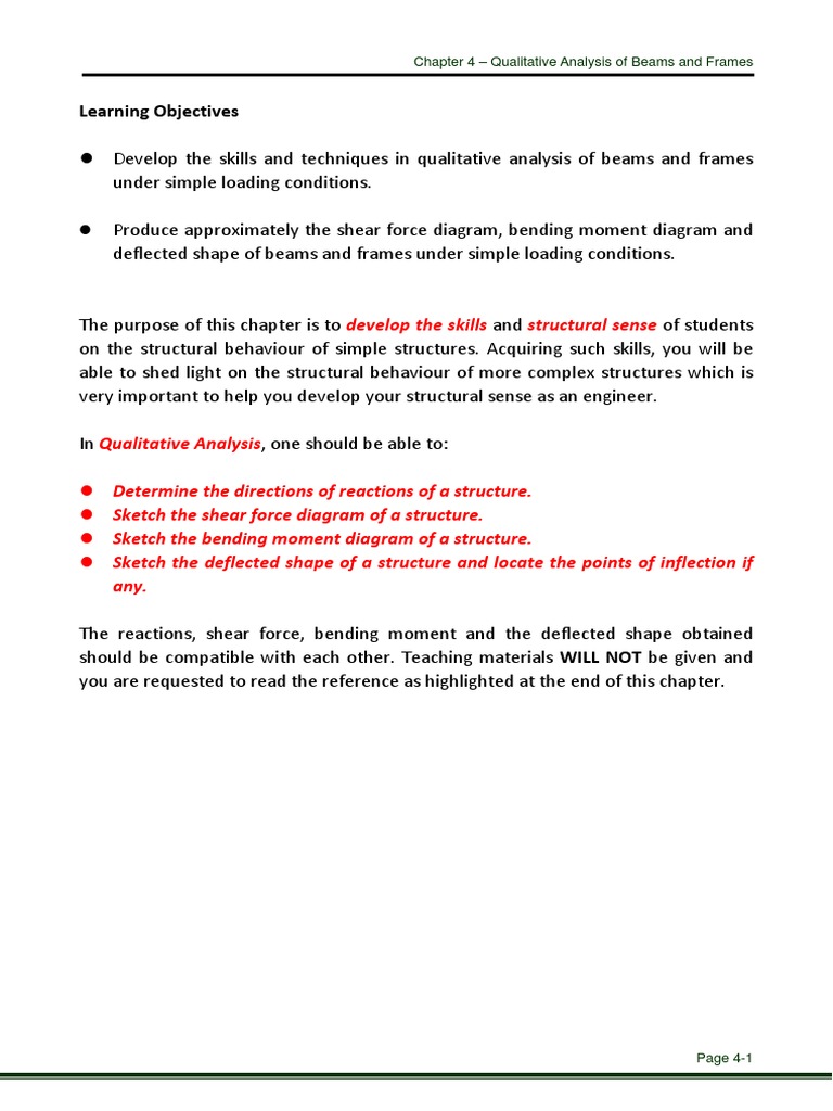 Learning Objectives: Develop The Skills Structural Sense | PDF